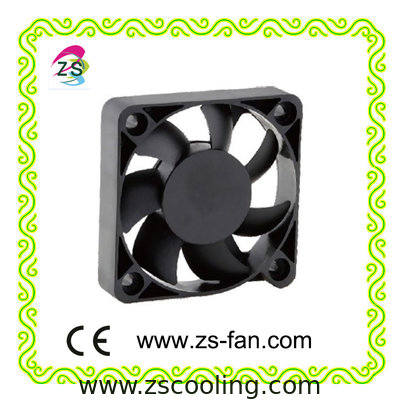 plastic blade radiator fan 5010 DC fan, small box fan 50*50*10mm cooling fan