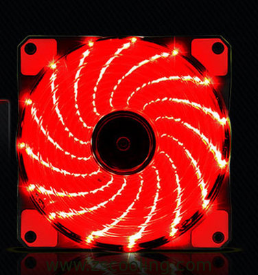 SoonCool 120*120*25mm 12v computer case fan with 15 LED light