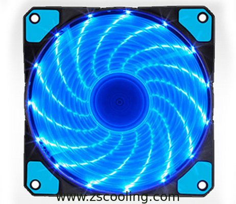 SoonCool 120*120*25mm 12v computer case fan with 15 LED light