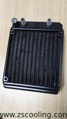 aluminum computer 120mm CPU water cooling radiator