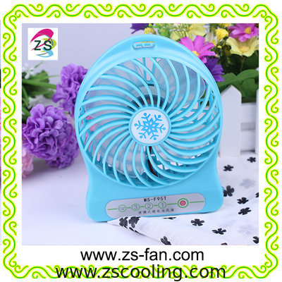 18650 Battery Portable Rechargeable USB Handheld Fan