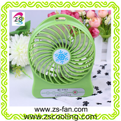 18650 Battery Portable Rechargeable USB Handheld Fan