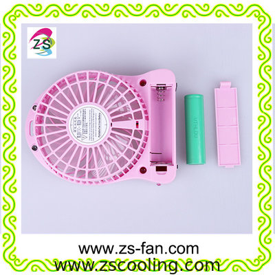 Cheap 5v Usb Table Rechargeable Mini Fan with Led Lights