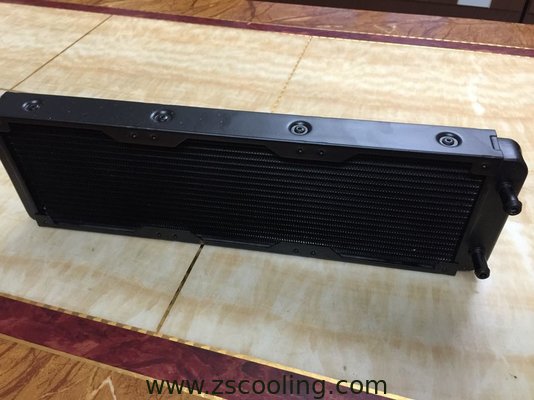 27mm thickness water cooled cpu radiator 80&120&240&360mm with G1/4 screw thread