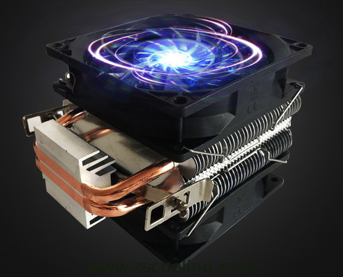 200W Universal Platform colorful led cpu cooler