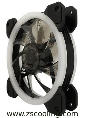 12V 120mm RGB LED computer fan PC case fan with controller