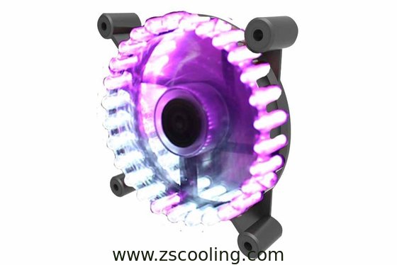 newest 12cm RGB fan pc gatling case fan with rainbow
