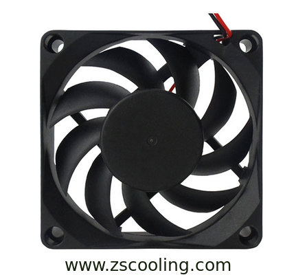 70mm axial fan,Low Noise 7015 12v dc cooling fan for ventilation