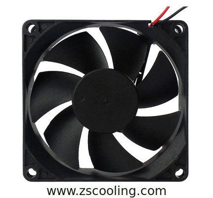 mini computer fan 80*80*20mm 12 volts fans waterproof with FG function