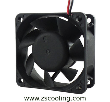 high air flow 60*60*25mm 12v car fan heater 24v dc brushless motor fan