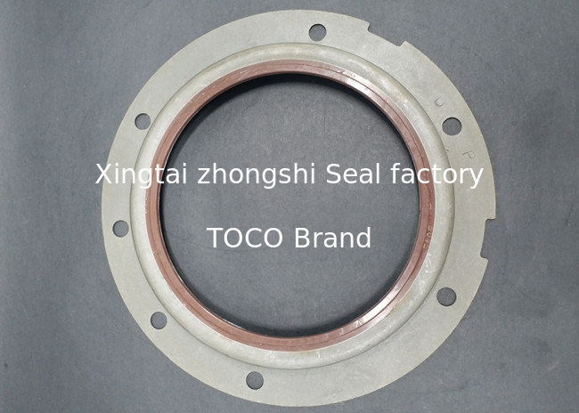 TOCO Factory High quality oil seal  brown color seven holes size 100*124/158*13