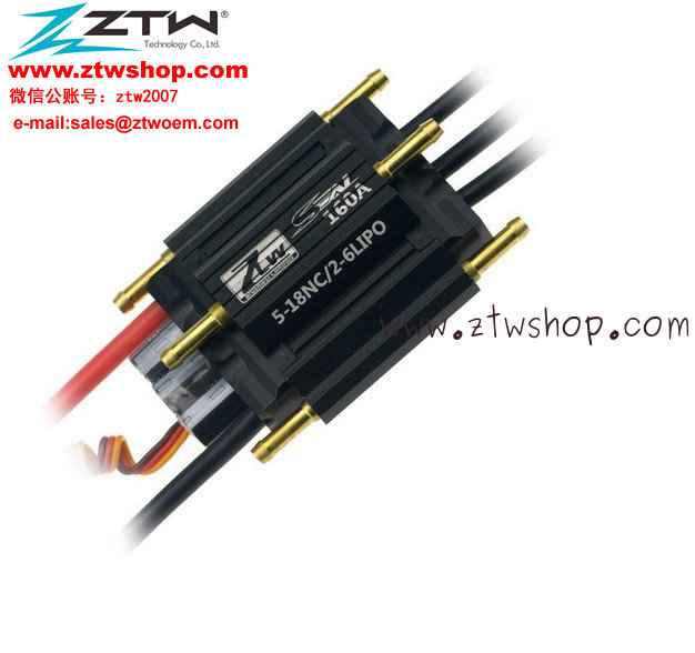 ZTW Seal 120A High Voltage Marine ESC For Rc boat