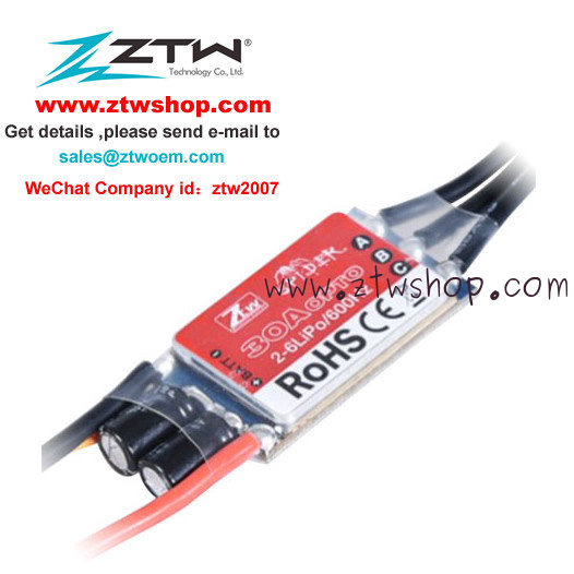 ZTW Spider Pro 30A High Voltage ESC for Multirotor FPV Racing
