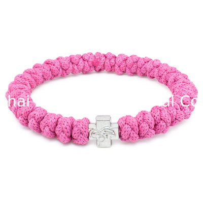 Factory wholesale Adjustable Prayer Rope Bracelet, Komboskini Chotki, Orthodox Prayer Rope Knot Bracelets, Komboskini