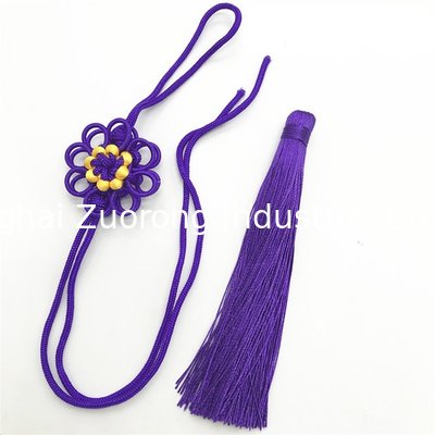 Factory Customize Chinese Knotting, The Cloverleaf Knot tassel, Chinese Flower Knots, Chinese Traditional Zhōngguójié
