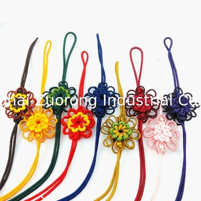 Factory Customize Chinese Knotting, The Cloverleaf Knot tassel, Chinese Flower Knots, Chinese Traditional Zhōngguójié
