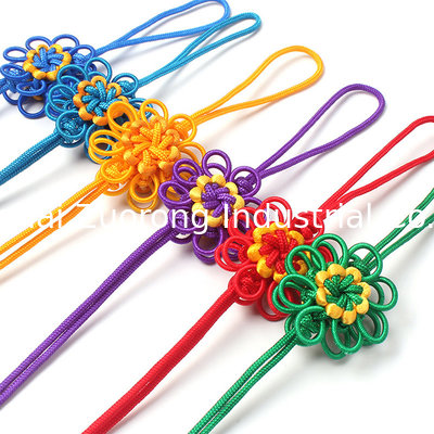Factory Customize Chinese Knotting, The Cloverleaf Knot tassel, Chinese Flower Knots, Chinese Traditional Zhōngguójié