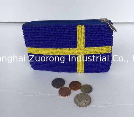 Handmade Beaded Boho Festival Cross Body Bag, Beaded coin Purse, Beaded Fringe Rainbow Shoulder bag beaded pouch bag