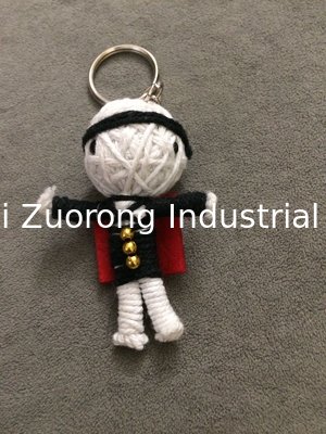 STRING VOODOO DOLLS KEY CHAIN KEY RING HANDCRAFT CARTOON CHARACTER HANDMADE voodoo doll