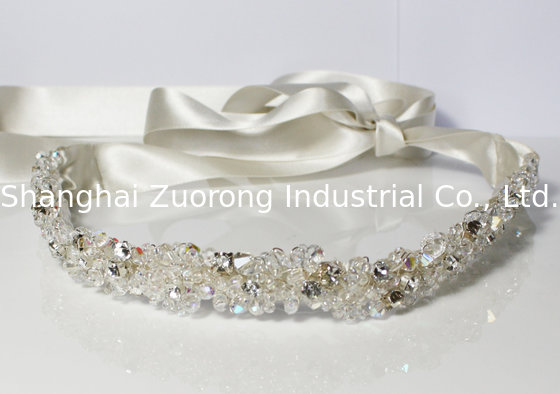 source factory Pearl Bridal Belt Crystal Wedding Sash Rhinestone Wedding Dress applique Beaded Bridal Belt Sakura Sash