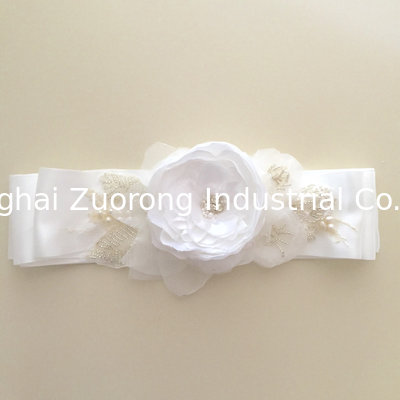 source factory Pearl Bridal Belt Crystal Wedding Sash Rhinestone Wedding Dress applique Beaded Bridal Belt Sakura Sash