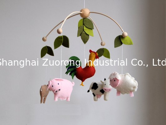 source factory mobiles hanging,neutral baby mobile,decoration,baby crib nursery decor felt,baby mobile felt soft book