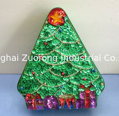 Embroidered Beaded Sequined Jewellery Boxes, gift boxes, Cholocate Cases, gift box, beaded easter egg