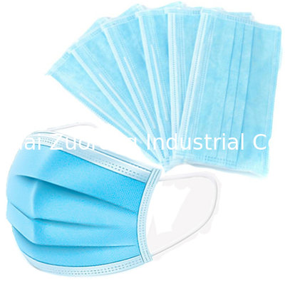 Factory direct wholesale Non-woven medical adhesive disposable 3-ply face mask, surgical PP non woven facemask