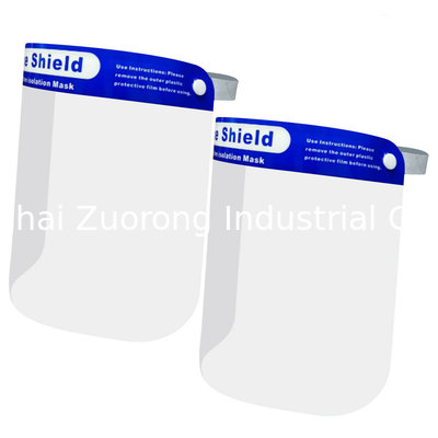 Factory Wholesale Transparent Plastic Sanitary Clear Face Mask, transparent full face shield mask anti fog