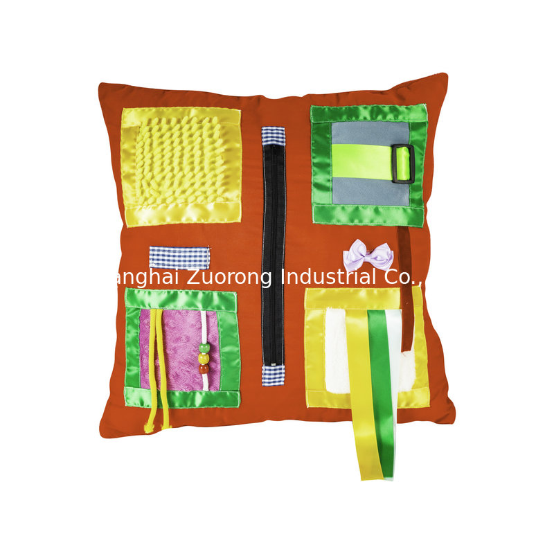 Factory wholesale Sensory Activity Fidget Cushion Dementia activities, Sensory Fidget Pillow Sensory Blanket Tools