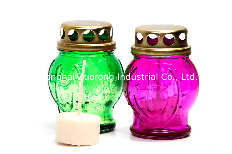 Factory wholesale cemetery votive candles, glass Votive Candles Lantern On The Grave, Memorial Grave Candle Cemetery