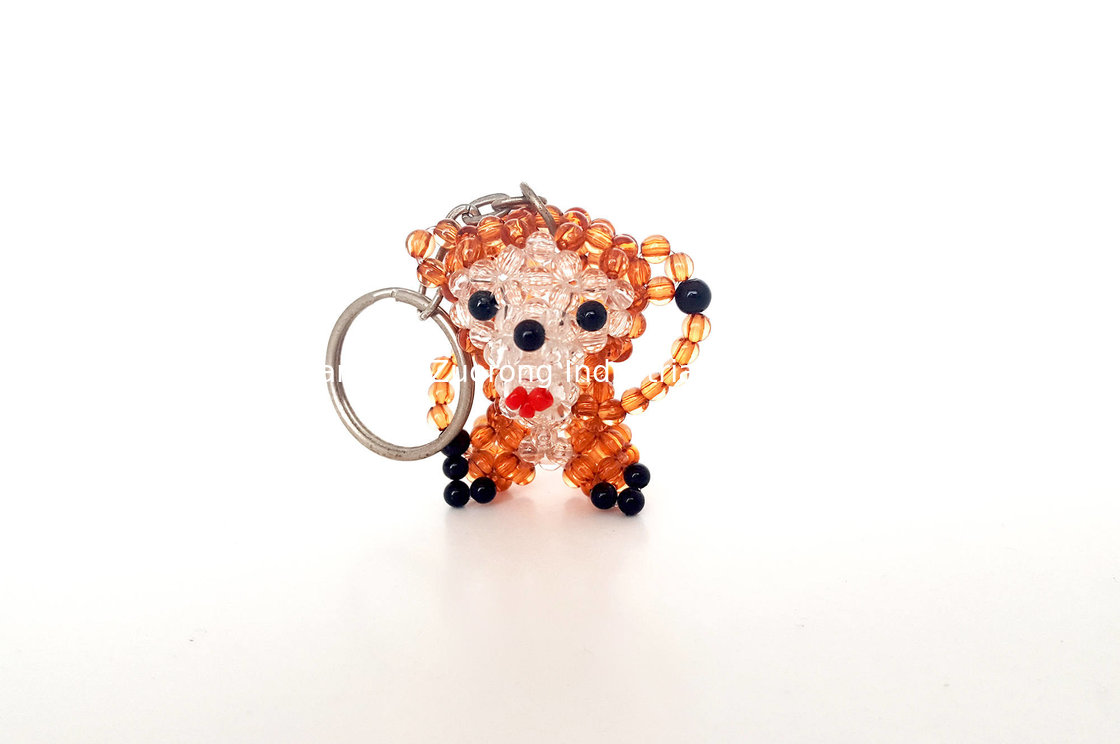 direct source beaded animal Bead Keychain Bead Zipper Pull Cute Animal Charm or Zipper Pull, Beaded Animals Phone Charm