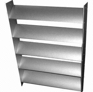 Aluminum Aerofiol architectural sun louvers sun control use for curtain wall