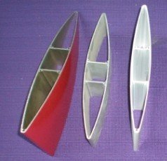 Aluminum Aerofiol architectural sun louvers sun control use for curtain wall