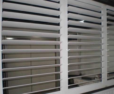 400mm M-CITY Aluminum Aerofiol architectural sun louvers sun louvres used for curtain wall