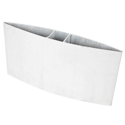 M-CITY aluminum Aerofoil sun louver used for facades horizontal fixed louver 300mm width