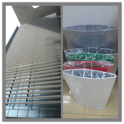 Architectural aluminum exterior sun louver used for glass curtain Aerofoil sun louver
