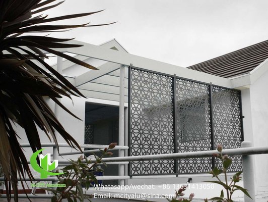 laser cut aluminum decorative wall panel for window, screen, wall cladding