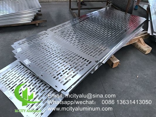 PVDF cnc laser cutting Aluminum decorative wall panel cnc cutting perforated panel sheet for facade curtain wall, screen