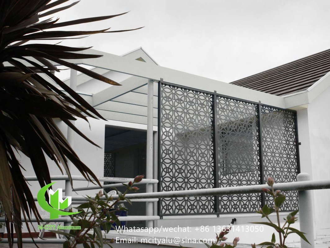 laser cut aluminum decorative wall panel for window, screen, wall cladding