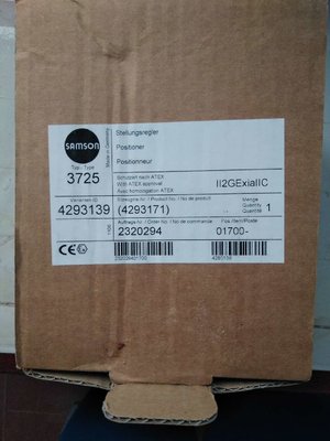 New and original Samson 3725 Electric valve positioner SAMSON 3725-1100000000.00