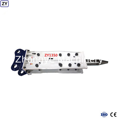 side type hydraulic hammer excavator breaker tool with chisel 85mm