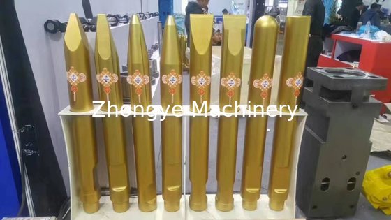 20 ton excavator silent hydraulic hammer hydraulic breaker for Komatsu Kobelco Caterpillar Hitachi