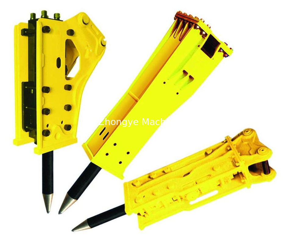 Made in china  Box Type Hydraulic Rock breaker for 3-7 tons Excavator
