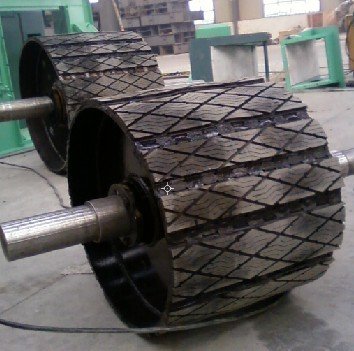 1830 mm Natural Rubber Slide Lag Weldable Pulley Lagging Pads