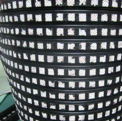 15 MM Steel Cement Machinery Coal Mining Conveyor  Pulley Lagging