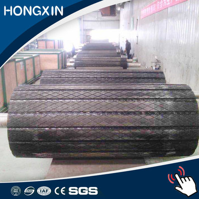 15 mm Thickness High Quality Belt Elevator Pulley Slide Rubber Lagging