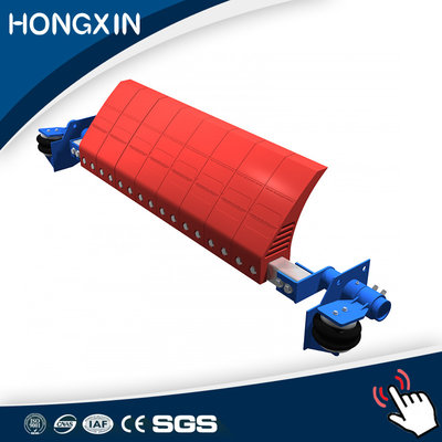 Coal mining adjustable primary polyurethane rubber belt cleaner for conveyor pulley belt
