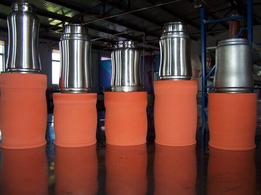 300C high temperature resistant 45 shore a red color lamination rubber silicon rollers