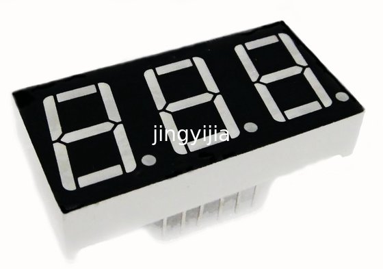0.56 3 digtis 7 segment led module display with super brightness available color CC CA